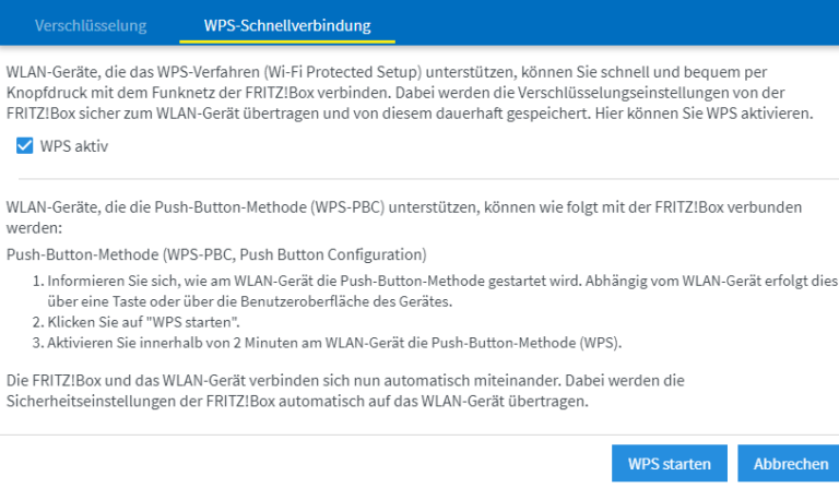 WLAN/Wi-Fi WPS nutzen – Linux und gelöst!